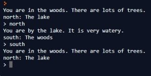 Building a text adventure | Wireframe #6 - Raspberry Pi