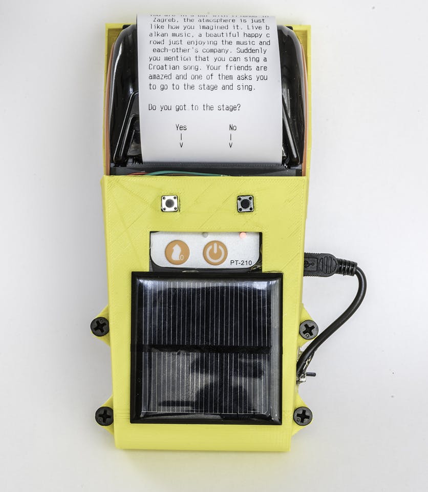 Handheld text-based adventure gaming with Quest Smith - Raspberry Pi