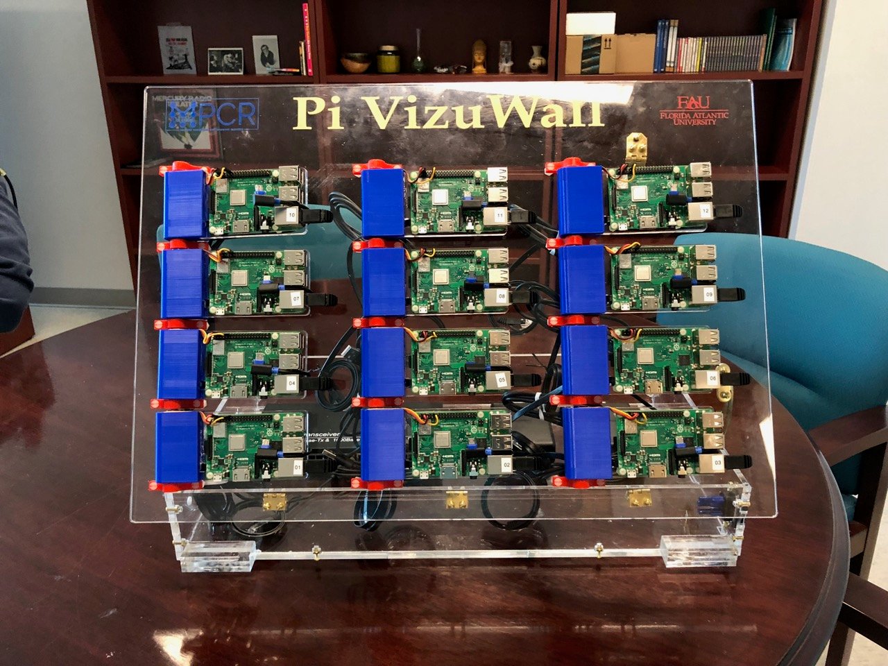 Beowulf Clusters, node visualisation and more with Pi VizuWall - Raspberry Pi
