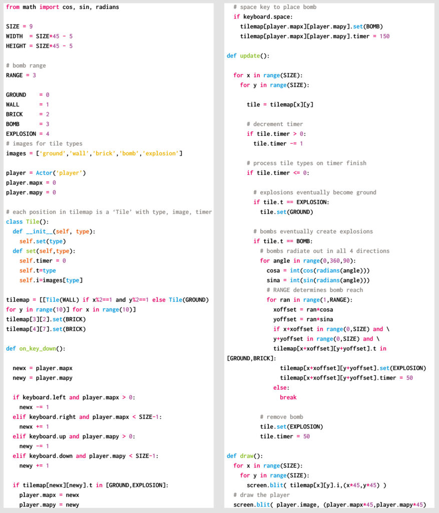 Recreate iconic 1980s game explosions | Wireframe issue 12 - Raspberry Pi