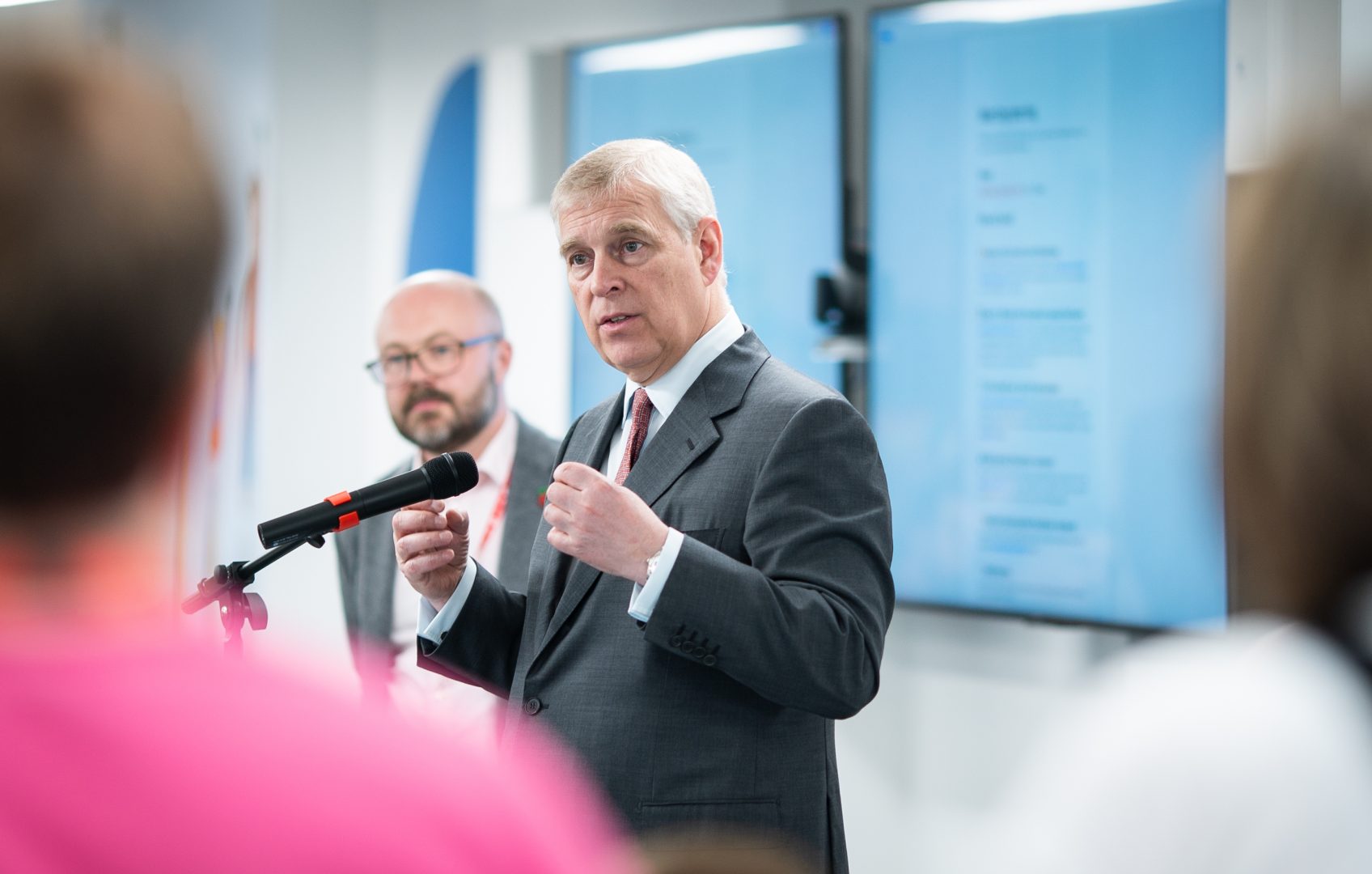 His Royal Highness the Duke of York visits Raspberry Pi HQ - Raspberry Pi