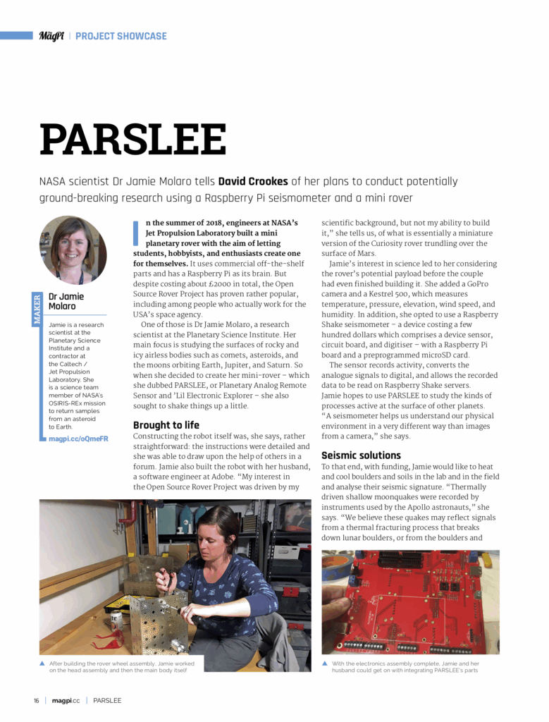 NASA, Raspberry Pi and a mini rover - Raspberry Pi