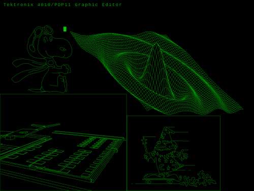 PiDP-11 and Tek4014 vector display emulation - Discussions - Retro ...