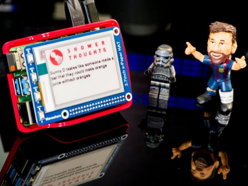 Pulling shower thoughts from Reddit for a Raspberry Pi e-paper display ...