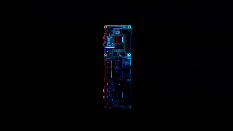 A rather snazzy Raspberry Pi 4 wallpaper for your phone and computer ...