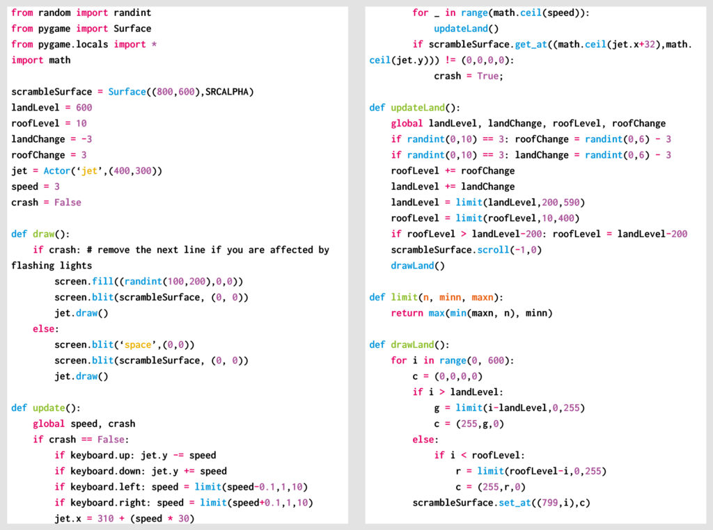 Create a Scramble-style scrolling landscape | Wireframe issue 22 ...