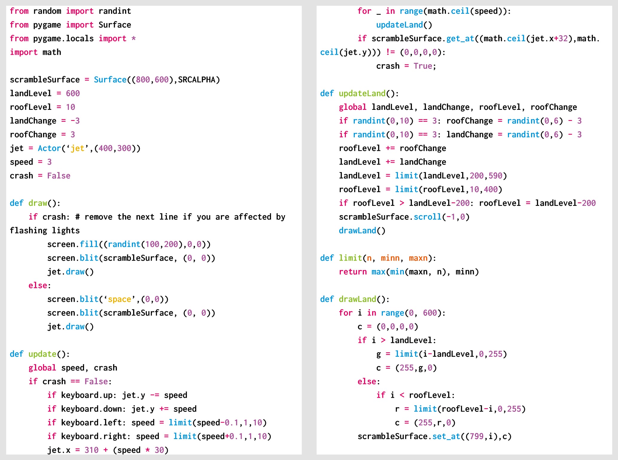 Create a Scramble-style scrolling landscape | Wireframe issue 22 ...