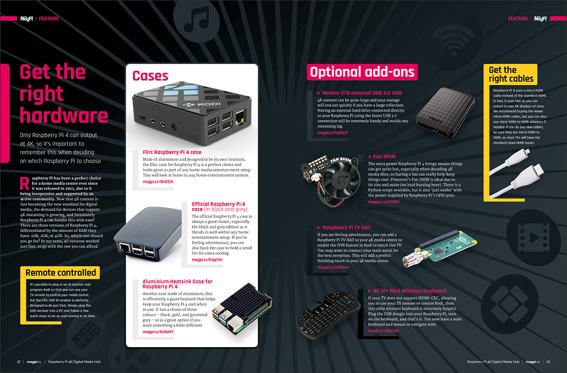 Build a 4K media player in The MagPi issue 87 — Raspberry Pi Official Magazine