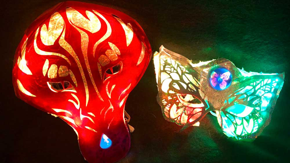 Glowing LED masks — Raspberry Pi Official Magazine