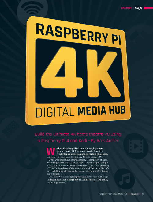 Build the ultimate 4K home theatre PC using a Raspberry Pi 4 and Kodi ...