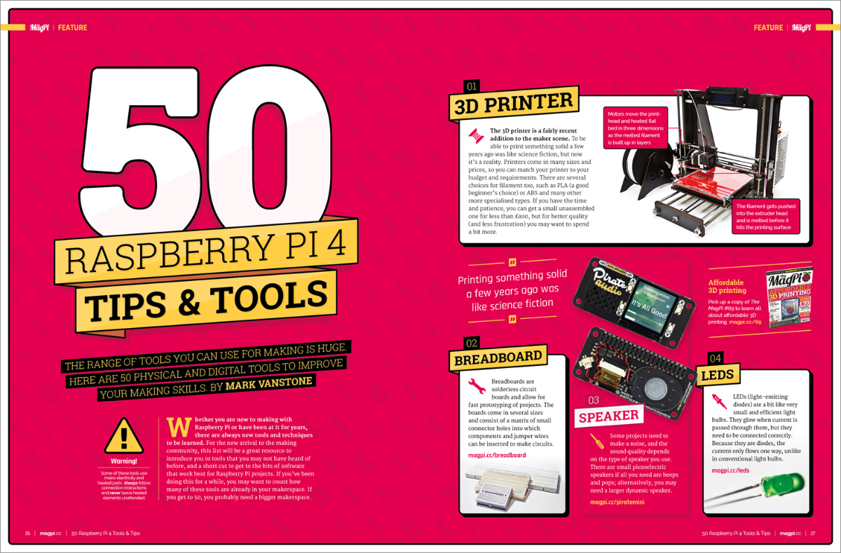 50 Raspberry Pi tips and tools in The MagPi magazine issue 89 ...