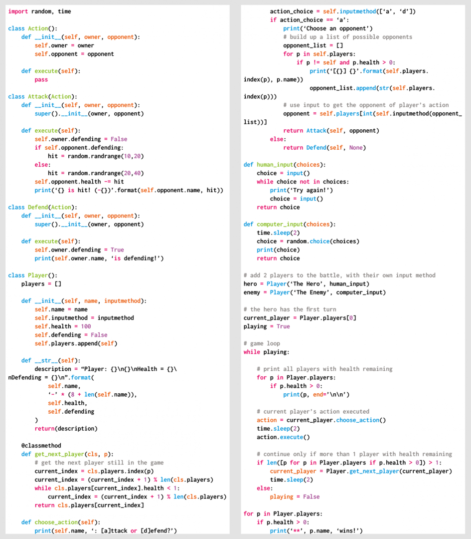 Create a turn-based combat system | Wireframe #28 - Raspberry Pi