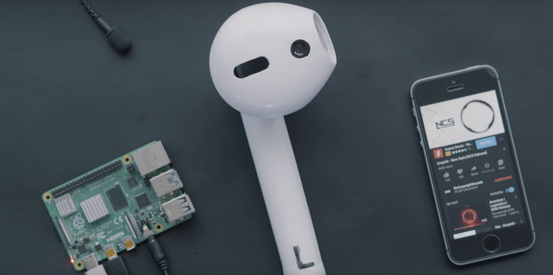 Techwisers Giant Raspberry Pi Airpod Speaker And More Raspberry Pi