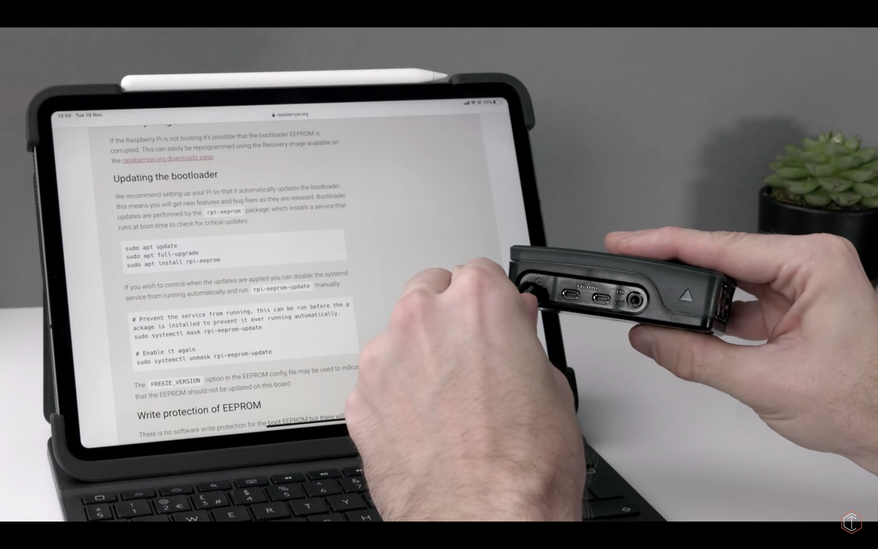 Connect your Raspberry Pi 4 to an iPad Pro - Raspberry Pi