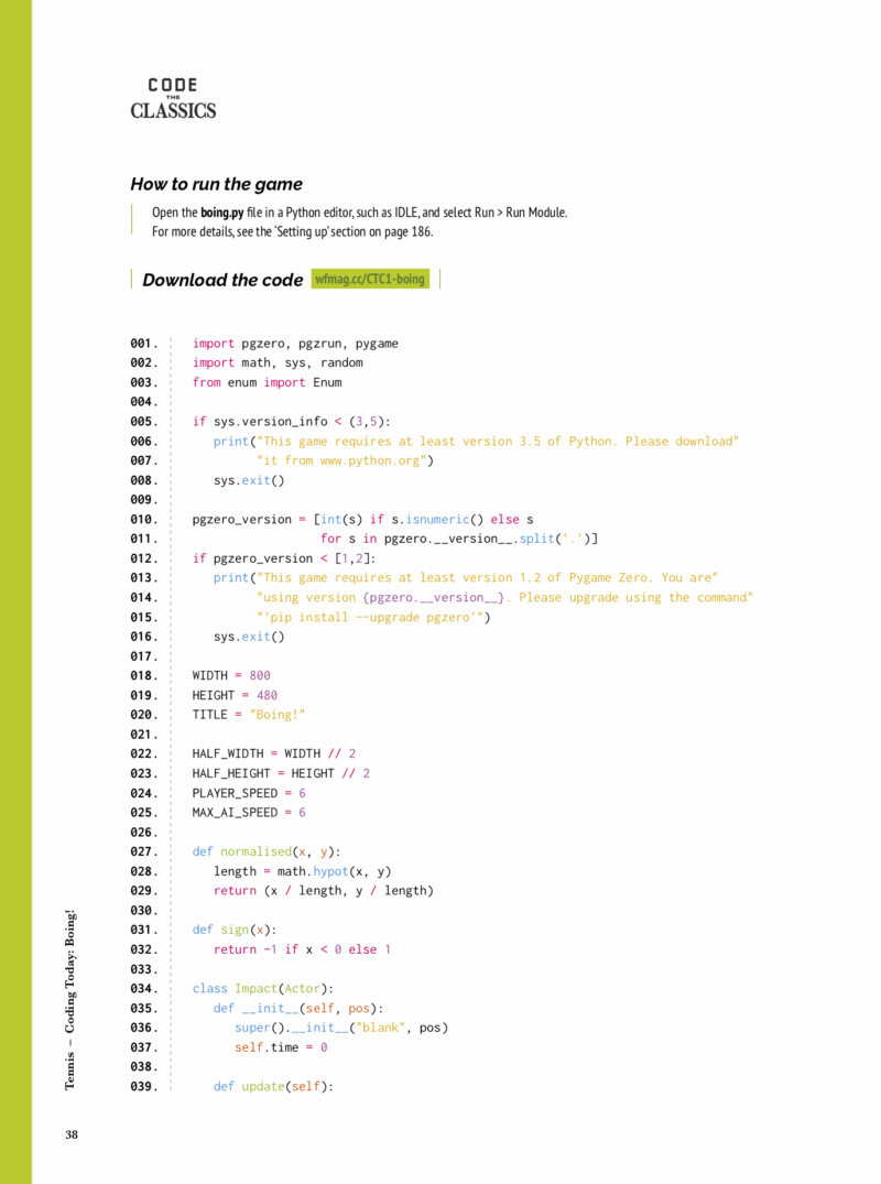 Create Boing!, our Python tribute to Pong - Raspberry Pi