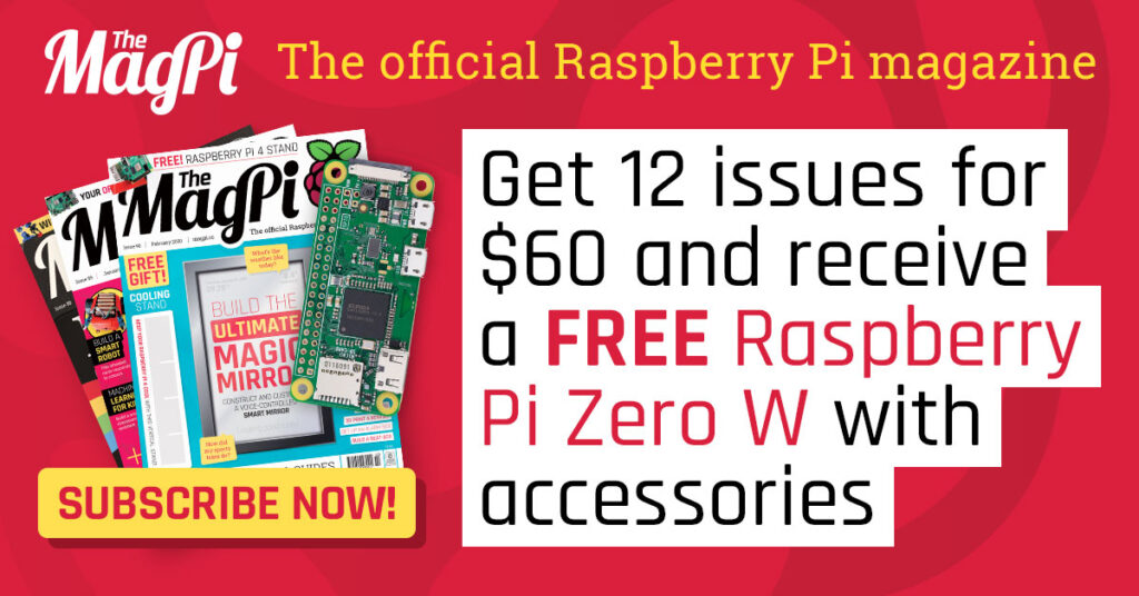 USA magazine subscriptions offer: 48% off standard prices - Raspberry Pi