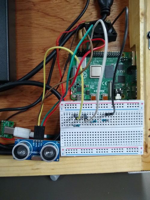 Play Pong with ultrasonic sensors and a Raspberry Pi | HackSpace ...