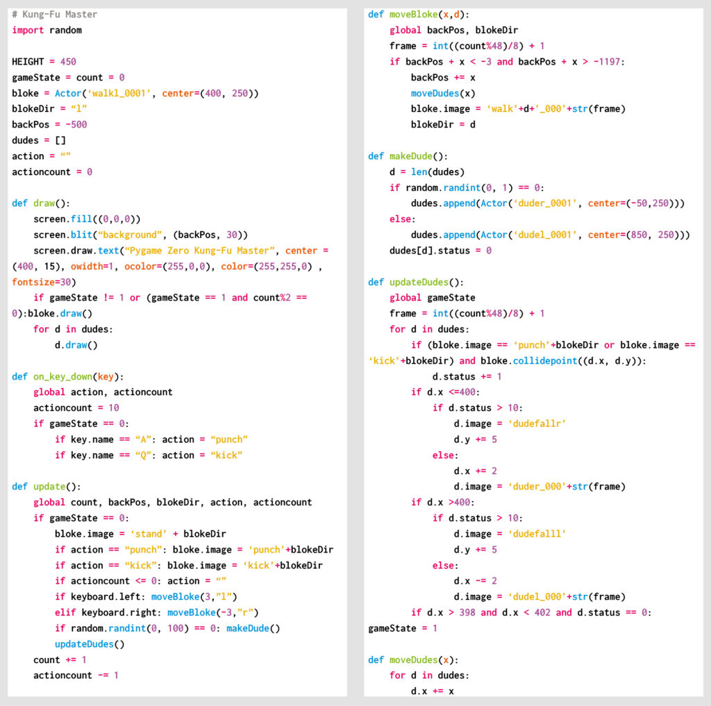 Code a Kung-Fu Master style beat-’em-up | Wireframe #32 - Raspberry Pi