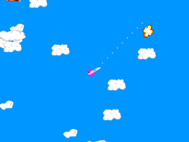 Recreate Time Pilot’s free-scrolling action | Wireframe #41 - Raspberry Pi