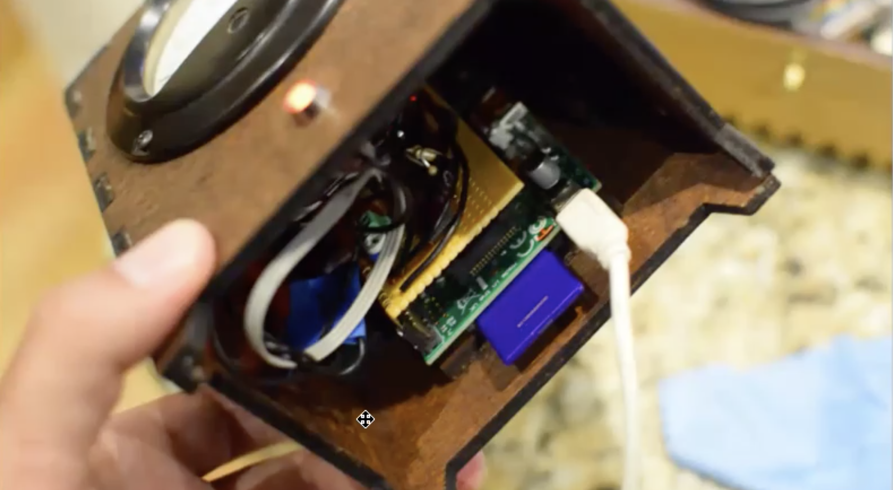 Steampunk 'Help is coming' Raspberry Pi alert system - Raspberry Pi