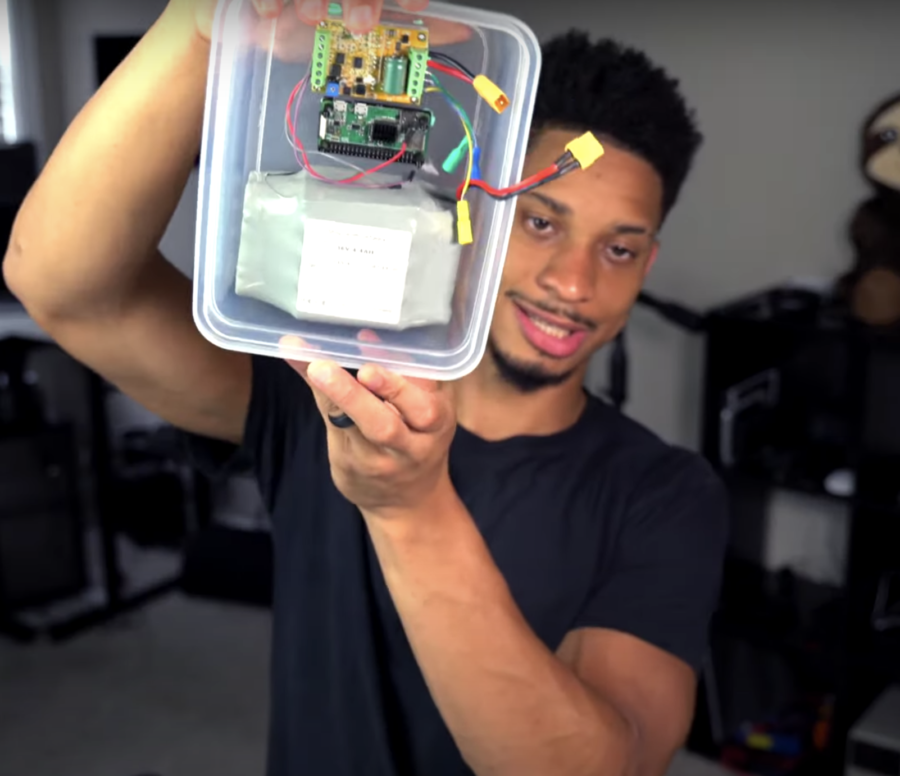 Self Driving Trash Can Controlled By Raspberry Pi Raspberry Pi