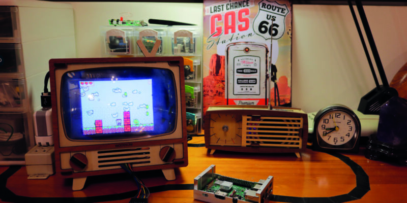 Retro TV MakeCode Arcade Machine — Raspberry Pi Official Magazine