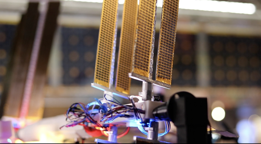 ISS Mimic: A Raspberry Pi-powered International Space Station model that syncs with the real ...