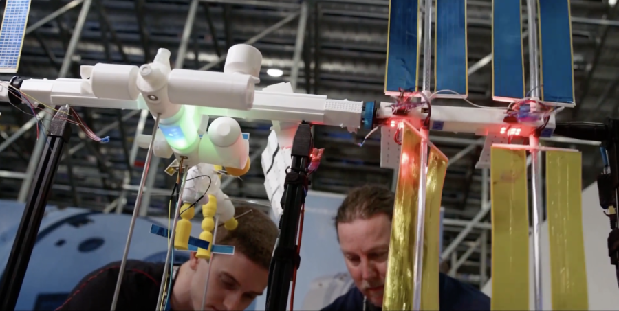 ISS Mimic: A Raspberry Pi-powered International Space Station model ...