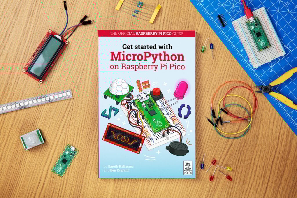 New book: Get Started with MicroPython on Raspberry Pi Pico - Raspberry Pi