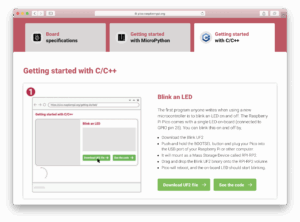 How to blink an LED with Raspberry Pi Pico in C - Raspberry Pi