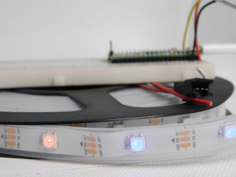 NeoPixel dithering with Pico - Raspberry Pi