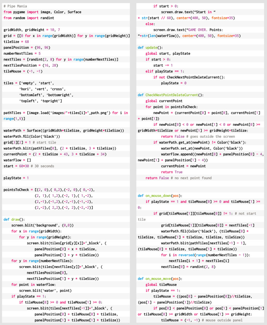 Code your own Pipe Mania puzzler | Wireframe #46 - Raspberry Pi