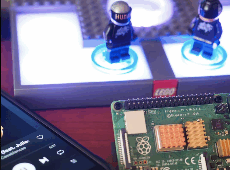 Raspberry Pi makes LEGO minifigures play their own music - Raspberry Pi