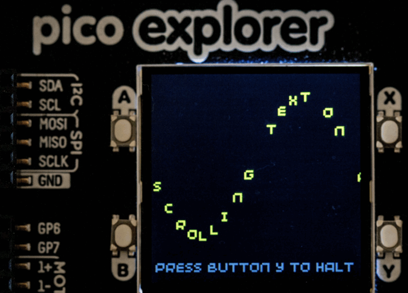Graphic routines for Raspberry Pi Pico screens - Raspberry Pi