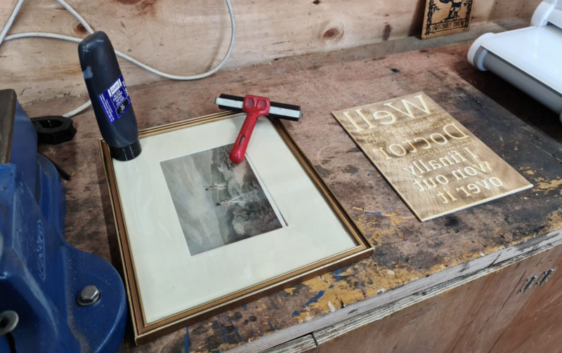 Wood-block-printing with lasers — Raspberry Pi Official Magazine
