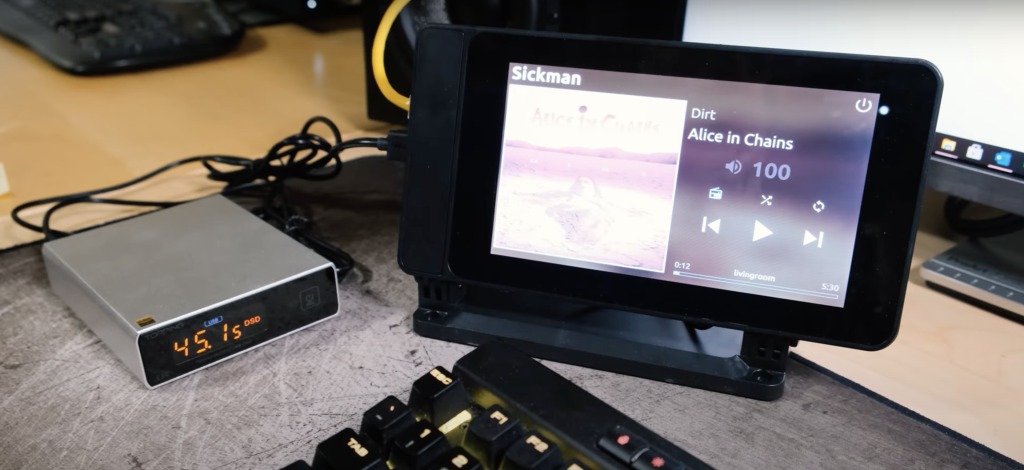 Raspberry Pi touchscreen music streamer - Raspberry Pi