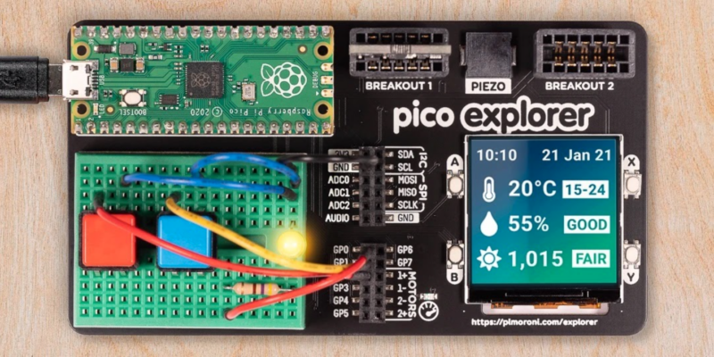 Review: Pico Explorer Base — Raspberry Pi Official Magazine