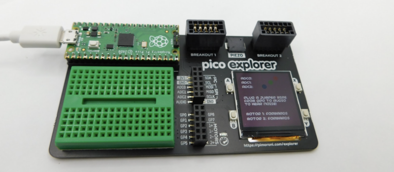 Review: Pico Explorer Base — Raspberry Pi Official Magazine