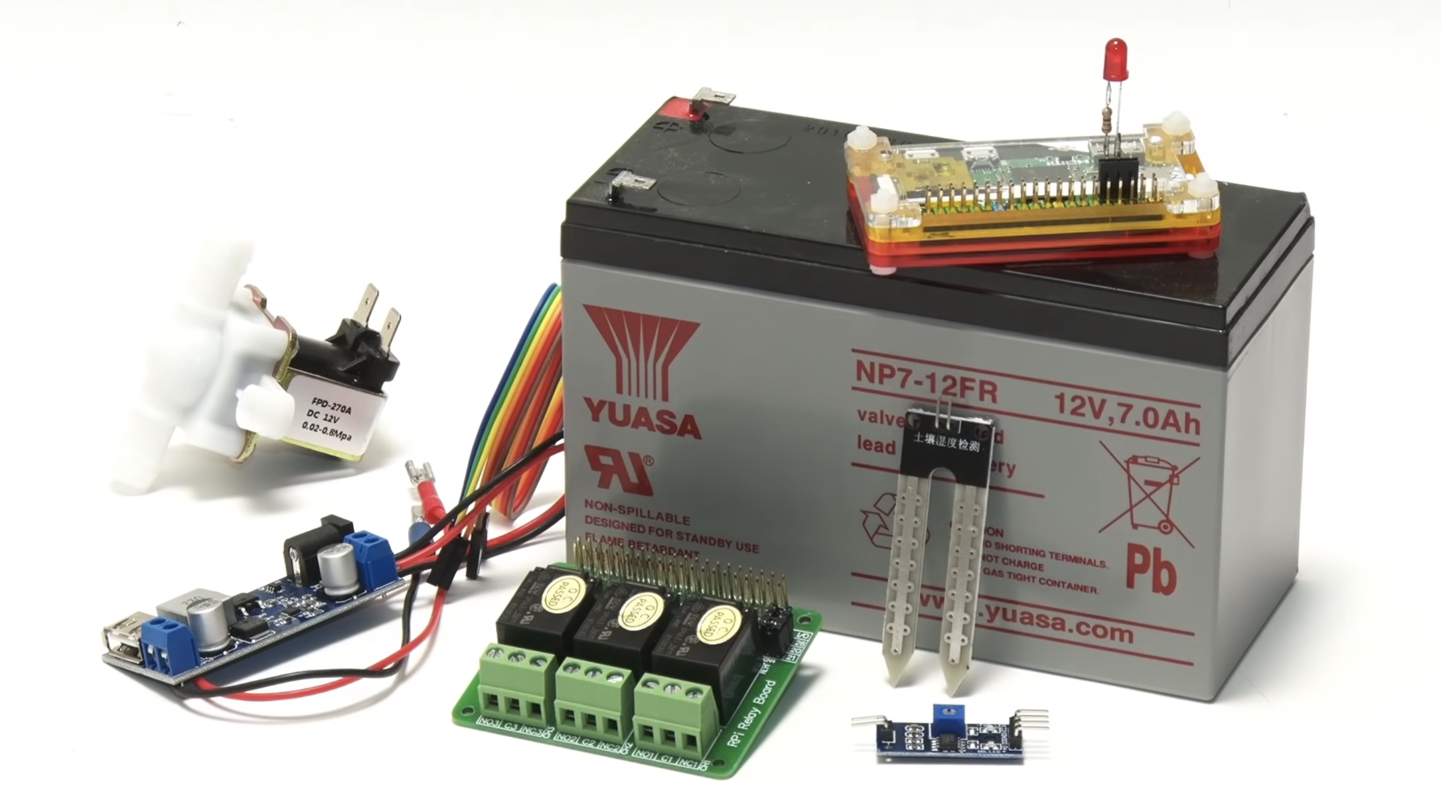 Raspberry Pi Zero waters your plants and records growth timelapse ...