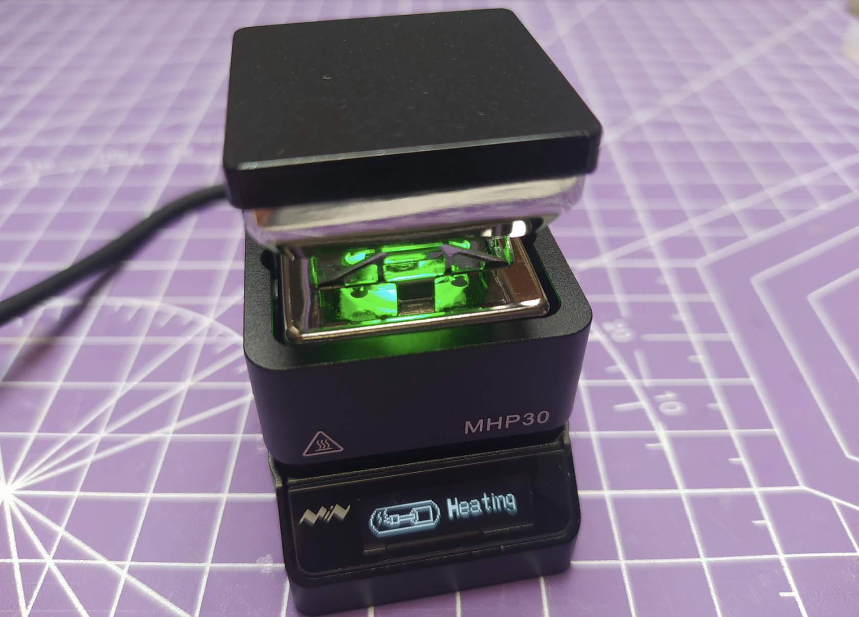 Review: Miniware MHP30 mini hot plate preheater — Raspberry Pi Official ...