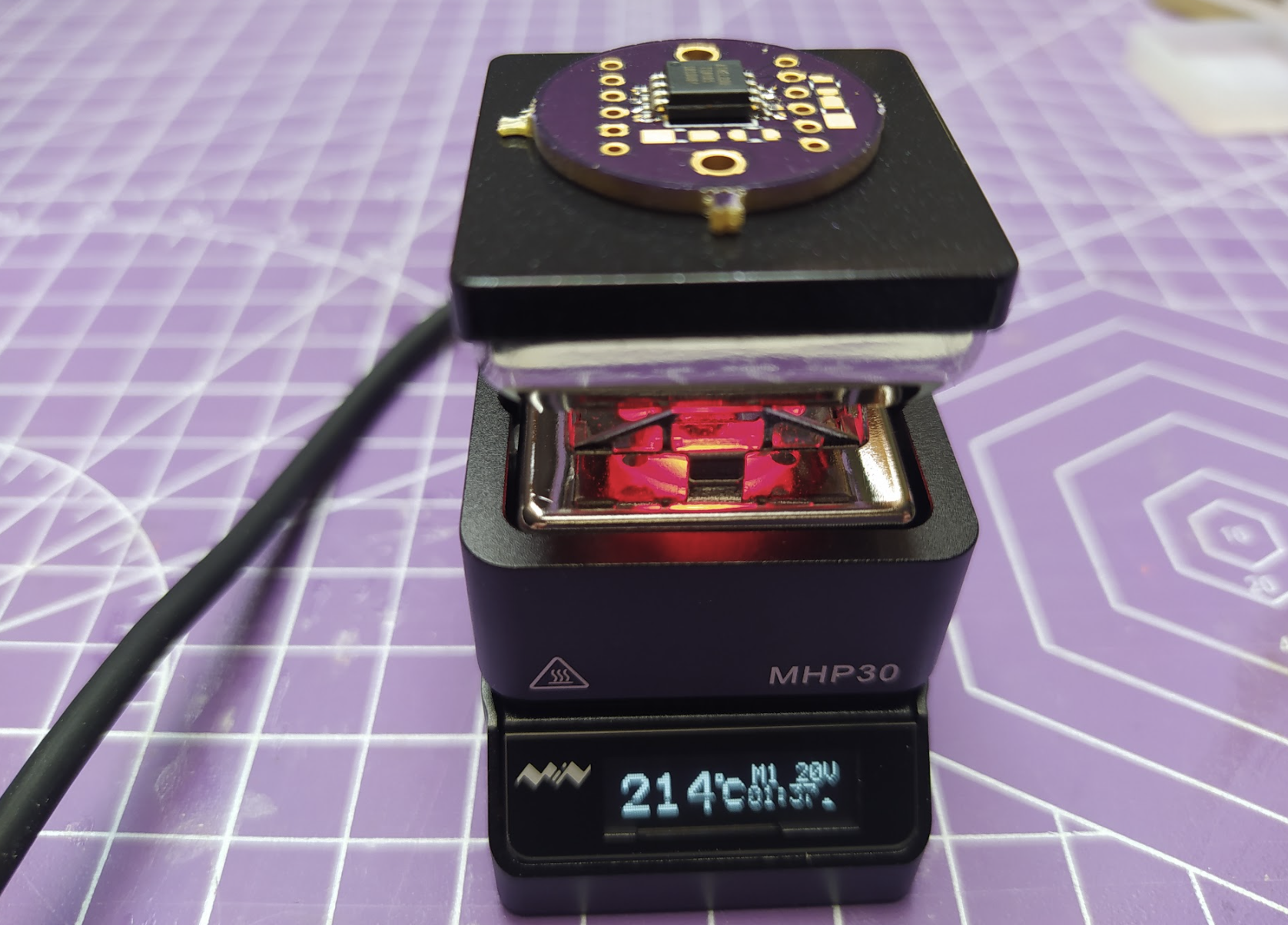 Review: Miniware MHP30 mini hot plate preheater — Raspberry Pi Official ...