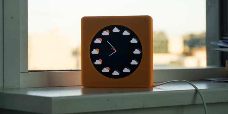 Eli’s WeatherClock — Raspberry Pi Official Magazine