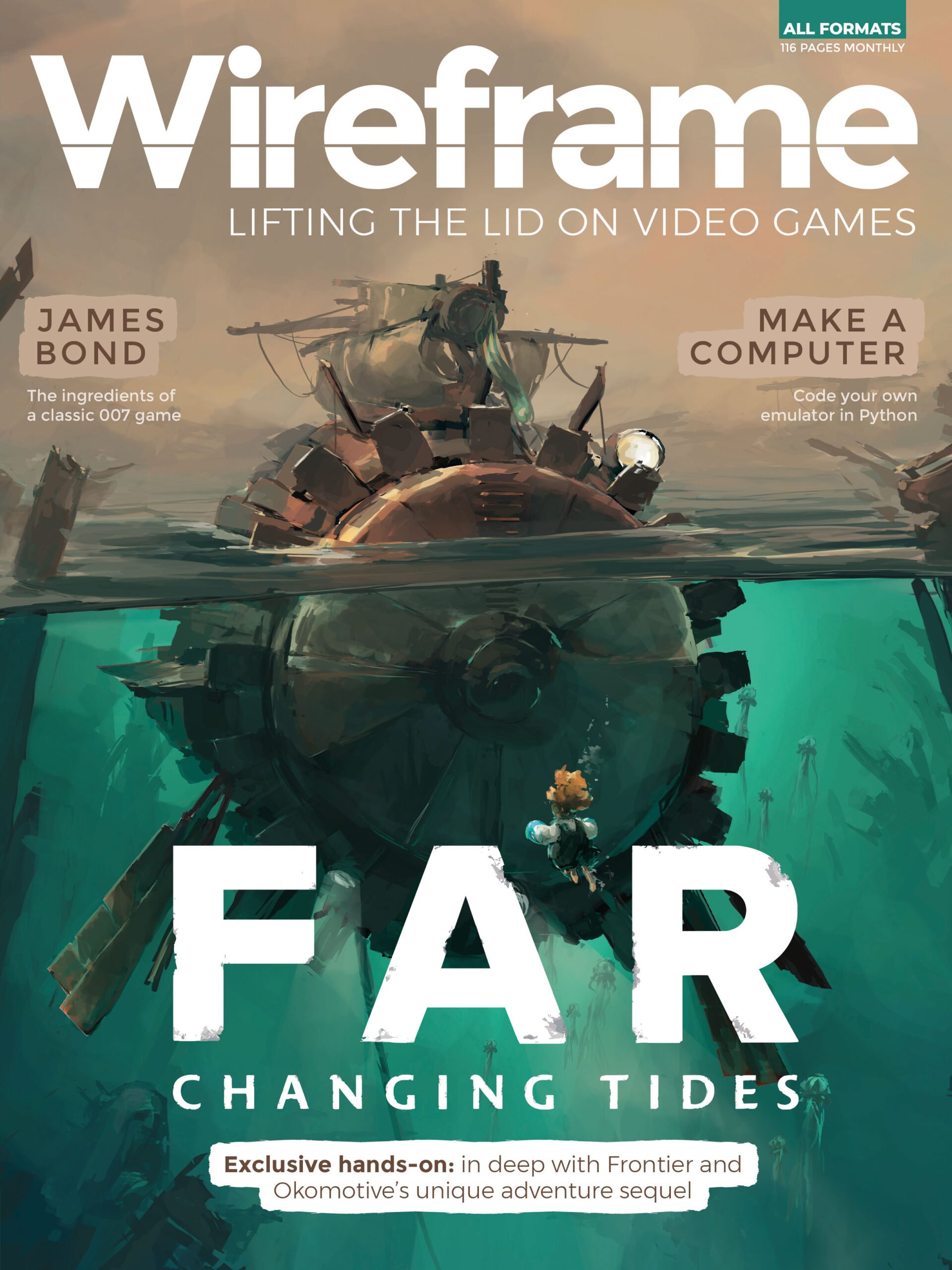 Code a Spectrum-style Crazy Golf game | Wireframe #54 - Raspberry Pi