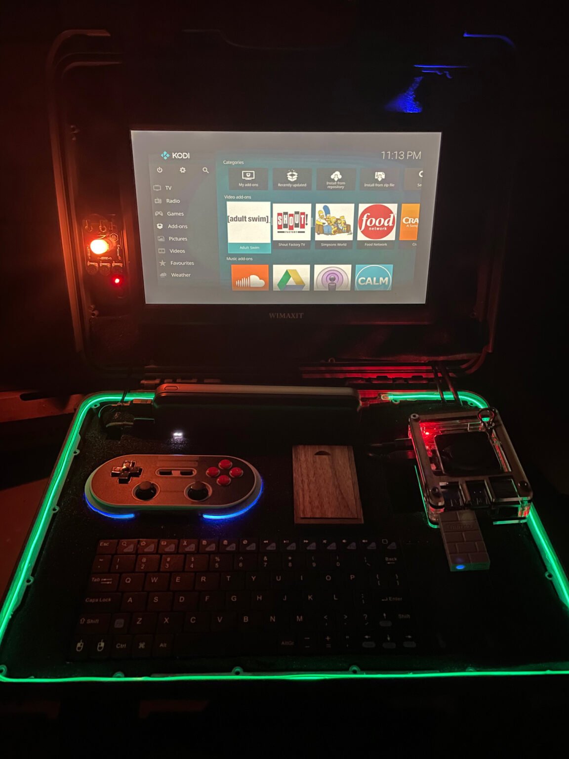 Cyberdeck portable entertainment system — Raspberry Pi Official Magazine