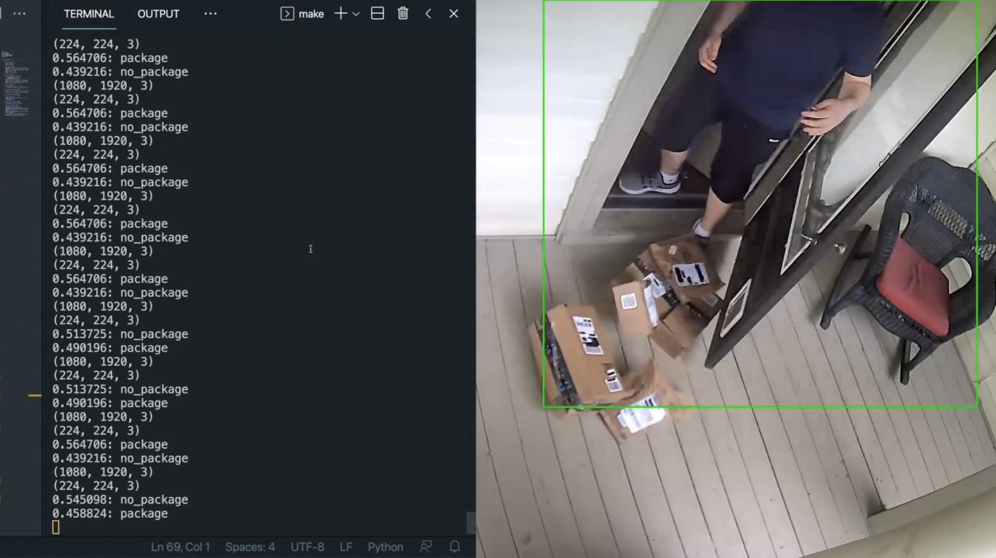 Package Thief Deterrent — Raspberry Pi Official Magazine