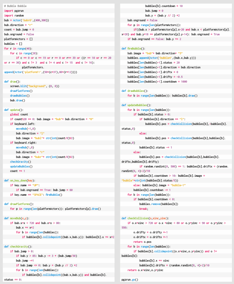 Code an homage to Bubble Bobble | Wireframe #56 - Raspberry Pi