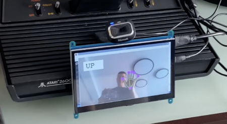 Hand-controlled Atari 2600 - Raspberry Pi
