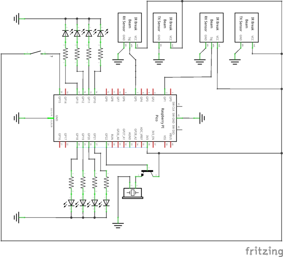 Raspberry Pi Pico Hot Wheels drag race track | HackSpace #51 - Raspberry Pi