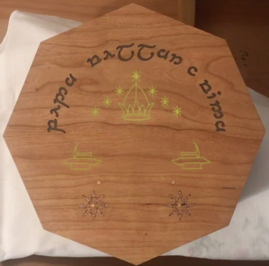 Only the magic word can open this Durin Box of secrets - Raspberry Pi