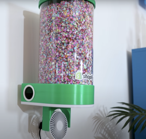 Congratulate yourself with this smart confetti cannon - Raspberry Pi